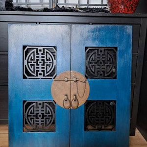 Asian Style Wooden Handmade Wall Decoration Panel, Room Division, Wall ...