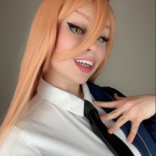 Grell Fangs 2.0 Anime Monster Villain Teeth Veneer Halloween Costume ...