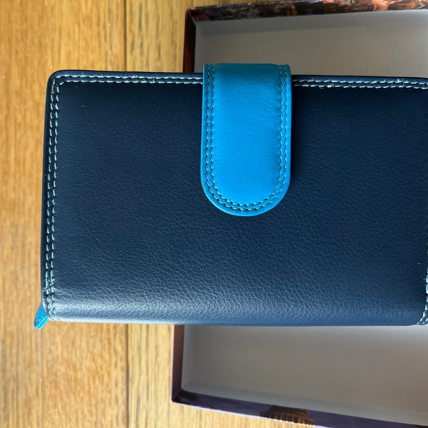 Women's Leather Wallet Coin Purse for Ladies Personalised Wallet RFID ...