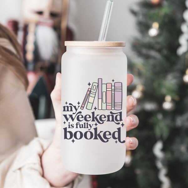 Book Svg Png Files | My Weekend is Fully Booked | Reading Svg Digital ...