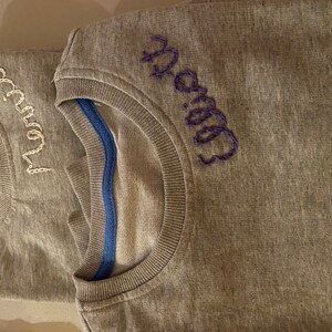 Shoulder Stitched Floral Hand Embroidered T-shirt, Toddler Personalized ...