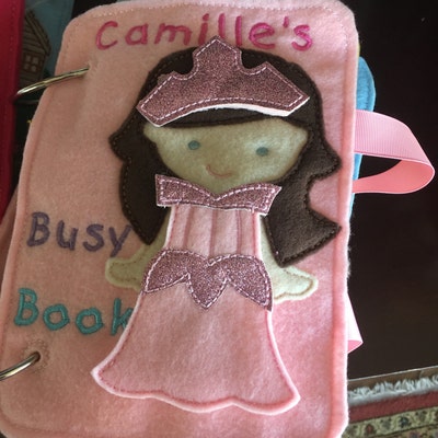 Customized Quiet Busy Book Covers, Childrens Learning, Toddler Learning ...