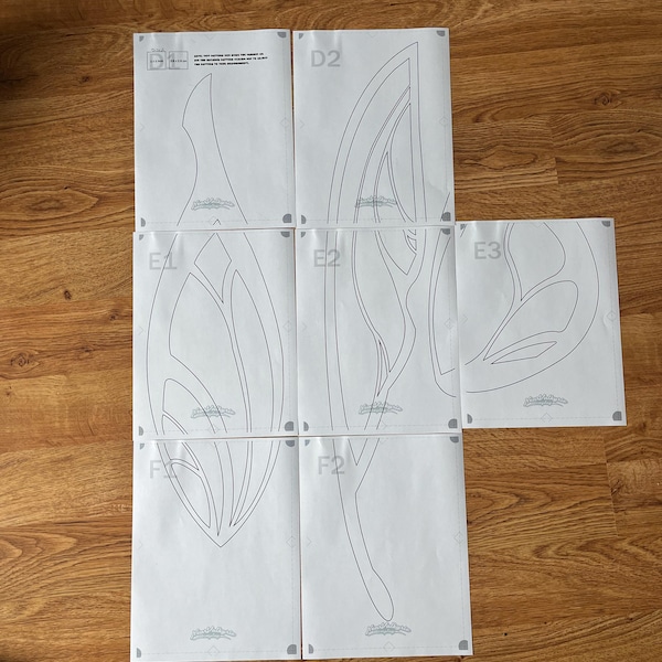 Wings Patterns Set 3 - Etsy