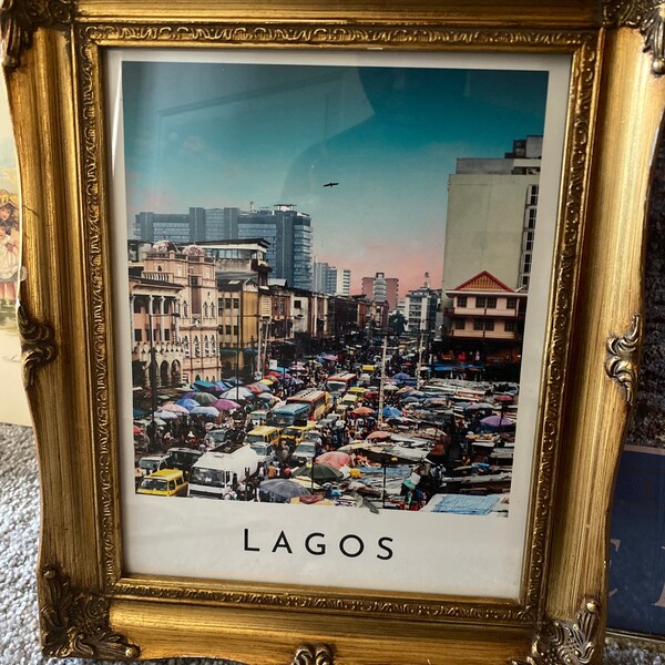 LAGOS Nigeria Beautiful Sunset Wall Art Digital Poster Download - Etsy