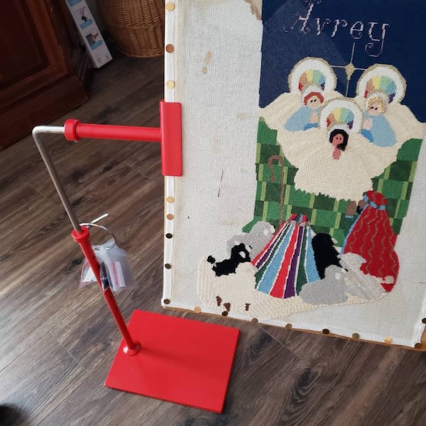 Lowery Coloured Workstand With Side Clamp Head Embroidery Stand ...