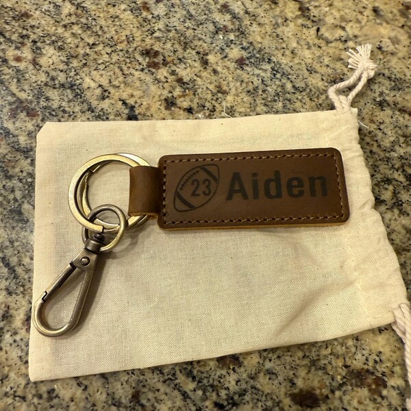 Custom RV Leather Keychain, Personalized Motorhome Key Chain, Travel ...