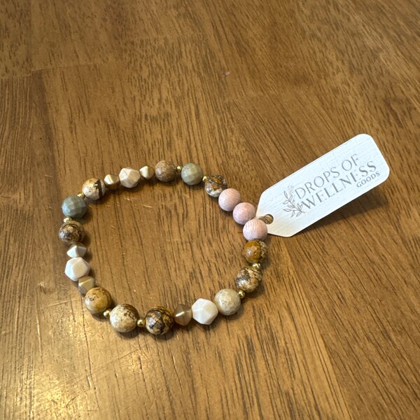Essential Oil Diffuser Bracelet, Aromatherapy Bracelet, Handmade ...