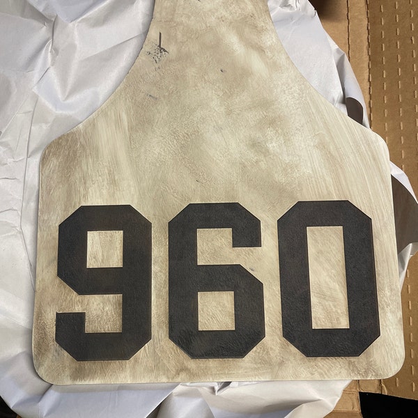 Farmhouse Decor, Cow Tag, Wall Decor, Cow Ear Tag Decor, Laser Engraved ...