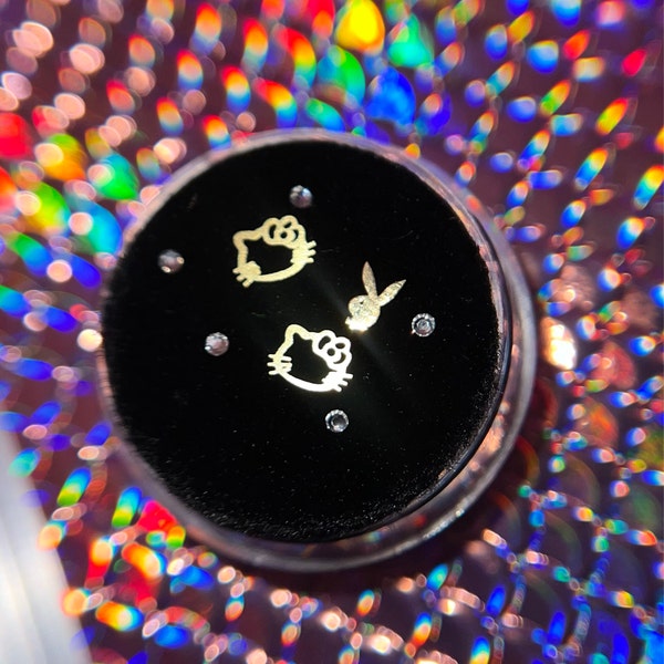 Gold Moon & Star Tooth Gem - Etsy