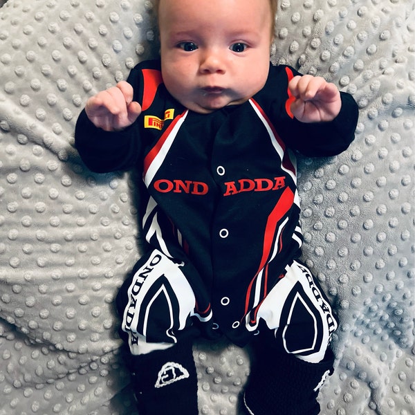 Formula Onesie, Retro Gulp Race Suit Replica, Total Personalisation - Etsy