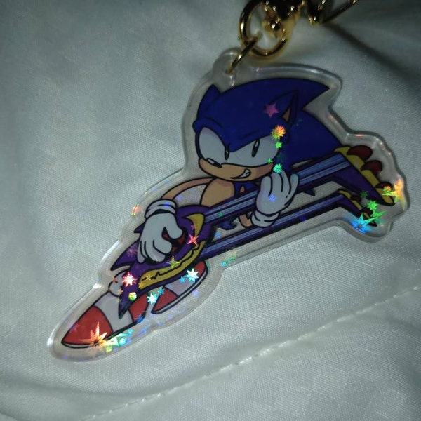 Sonic Underground Inspired Keychain - Etsy