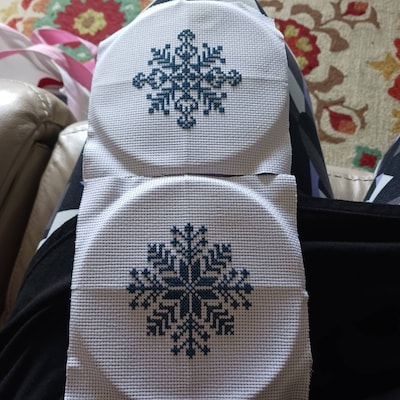 10 Snowflakes Bundle Cross Stitch Pattern Counted Cross Stitch Chart ...