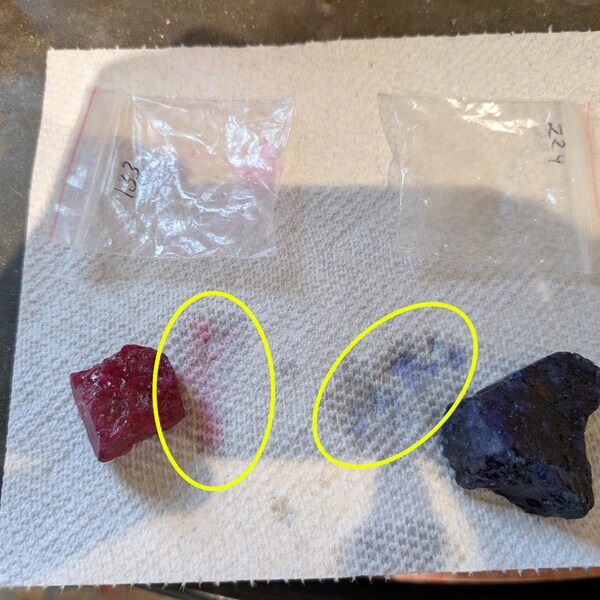 Natural Bixbite Red Beryl Crystal Raw Rough Loose Gemstone Genuine Red ...