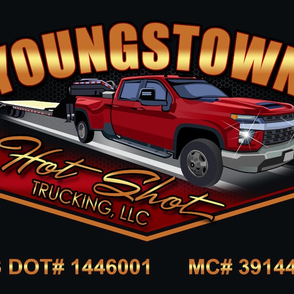 Hotshot & Trucking Logo Design | 24 Hour Turnaround | Add Decals ...