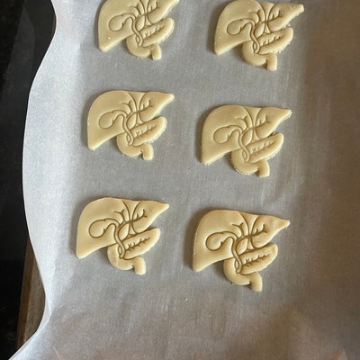 Gallbladder Cookie Cutter Bakerlogy Biscuit Cutters Gallstones ...