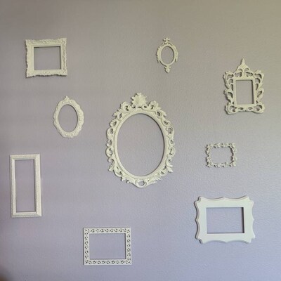 Set of 5 Gold Picture Frames Gold Wall Frames WEDDING - Etsy