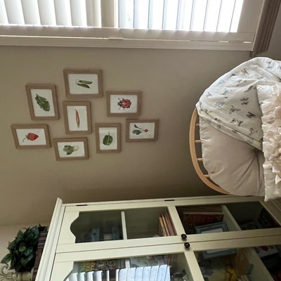 Garden Alphabet Watercolor Nursery Art Garden ABC Print Playroom Decor ...