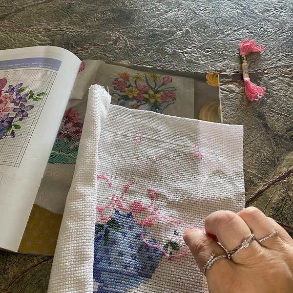 Wintry Eve, Counted Cross Stitch Pattern, Winter Landscape, Snow ...