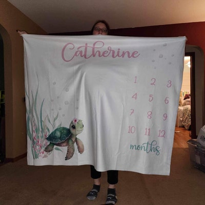 Baby Girl Fox Crib Bedding Set personalized Baby Girl Blanket With ...