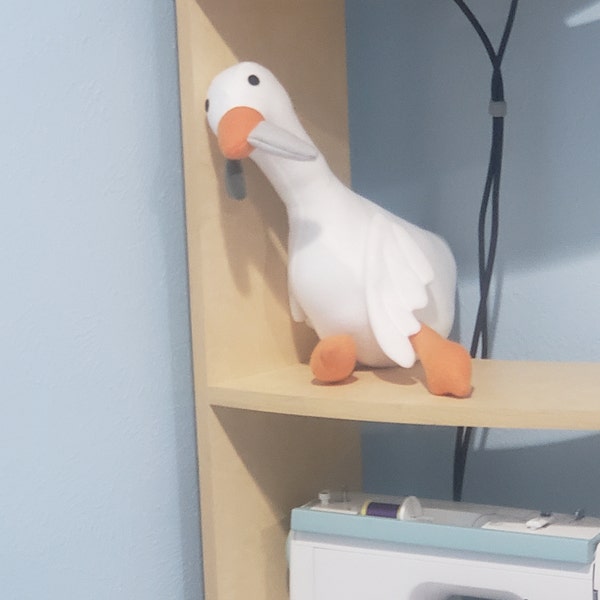 Goose Plush From the Untitled Goose Game, Unofficial, Video Game, Goose ...