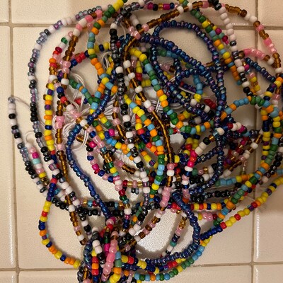 TIE on Waist Beads, Waist Beads for Weight Loss, Waist Bead, Tie on ...