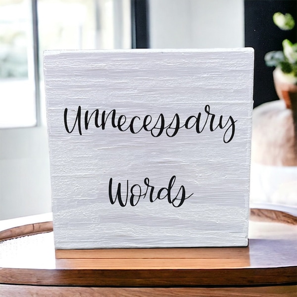 Custom Mini Wood Blocks | Inspirational Blocks | Home Decor | Desk ...