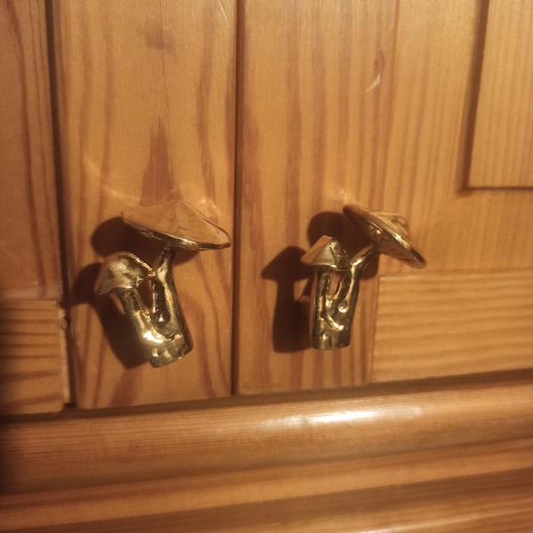 Solid Brass Drawer Knobs Pulls Butterfly Dresser Knobs Kitchen Cabinet Pulls Handle Door Knob ...