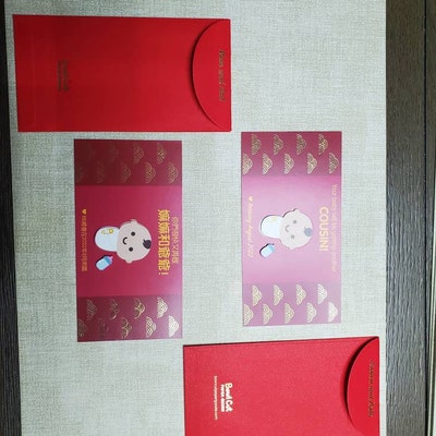 Year of the Rabbit 2023 Chinese New Year Lucky Red Envelopes/packets ...
