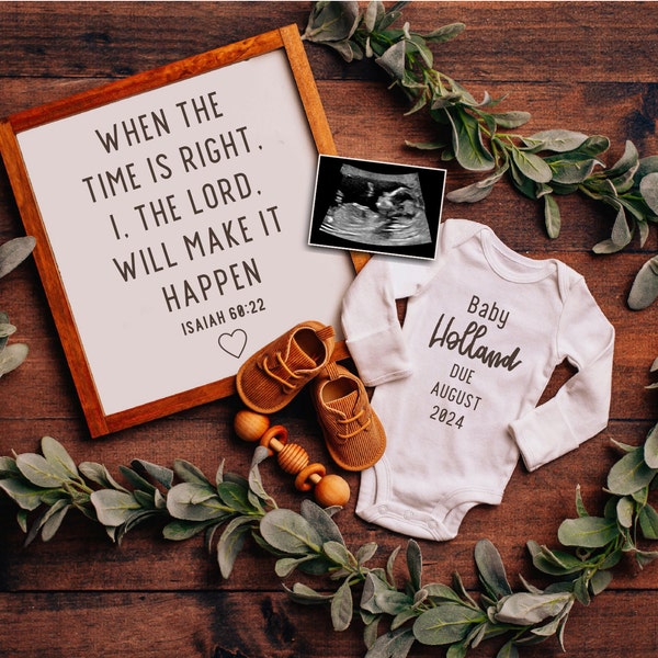 Surprise Pregnancy Announcement Funny Baby Announcement Digital ...