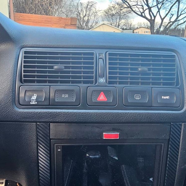 Blank Car Button Decal, Eject Passenger Button Decal, Blank Buttons ...