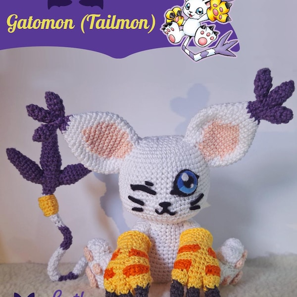 Holy Cat Monster - Crochet Pattern DIGITAL PDF - Amigurumi Tutorial - Etsy