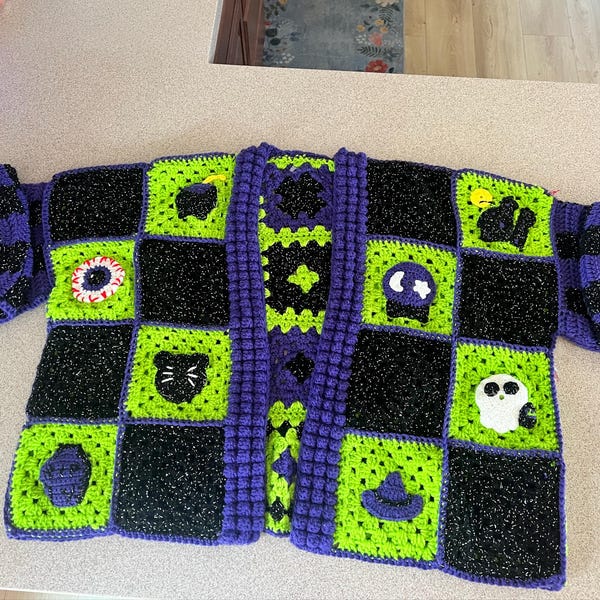 Victorian Wheel Granny Square Pattern - Etsy
