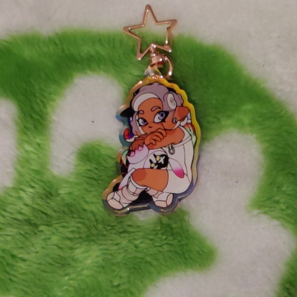 8/8 Splatoon Side Order Keychain - Etsy