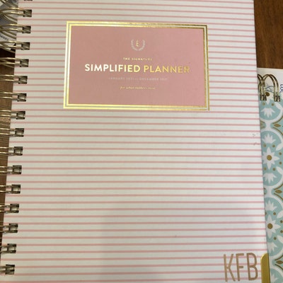 Simplified Planner Monogram Decal Sticker Weekly Simplified Planner ...