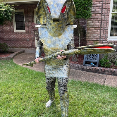 Dragon Armor Face Mask, Dragon Slayer Neck Gaiter, Washable and ...