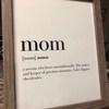 Mom Definition Sign, Funny Mom Gift, Instant Download, Printable Wall ...