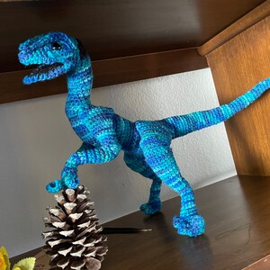 Velociraptor Pattern by Crafty Intentions DIGITAL PDF Downloadable - Etsy