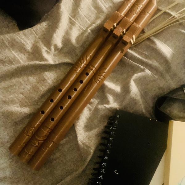 3D Printed Triple Flute, Key of A, Native American Style - Etsy