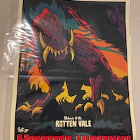 ROTTEN VALE, Let's Go Monster Hunting, Video Game Poster, Video Game ...