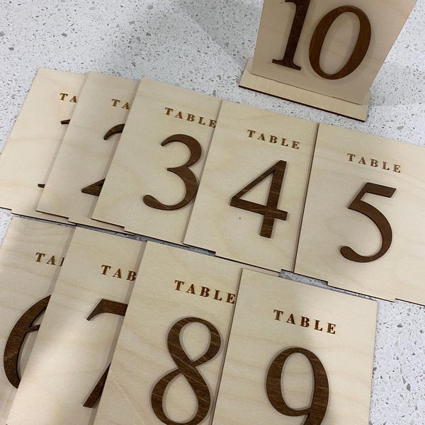 Wedding Table Number - Wedding Table Decor, Rustic Country Wedding ...