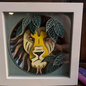 CUSTOMIZABLE 3D Grief Shadow Box Svg for Cricut for Silhouette - Etsy