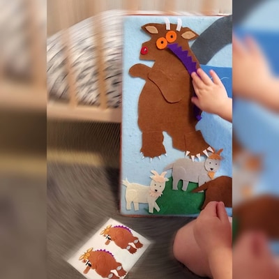 The Gruffalo Hand Puppet/flannel Board/felt Story/ece/preschool/circle ...