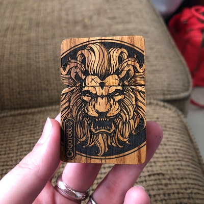 Ronin Java Teak Wood Cigarette Case - Etsy