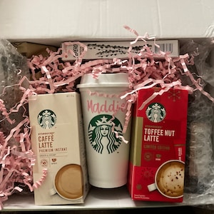 PERSONALISED STARBUCKS HAMPER Luxury Pamper Hamper Gift - Etsy UK