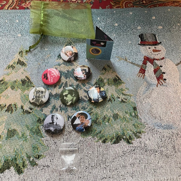 Bob Dylan Pin-back Buttons ~ 8-pack - Etsy