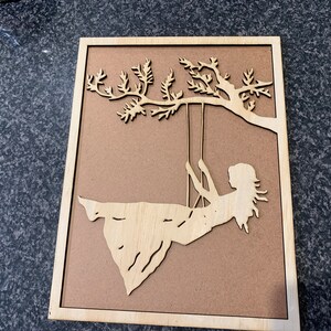 Tree Woman Svg Cut File, Woman Dxf Files, Plasma Cut File, Wall Art Dxf ...