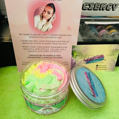 Fizzy Bath Bomb Dust Bubblegum Personalised Colour Changing ...