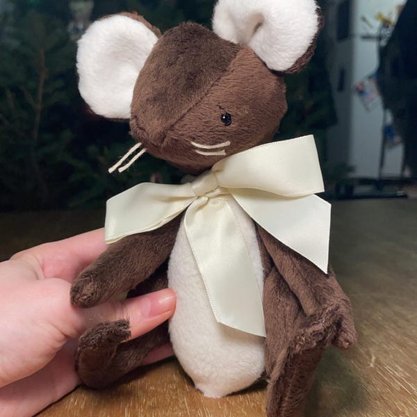 Plush Mouse Sewing Pattern and Instructions. - Etsy