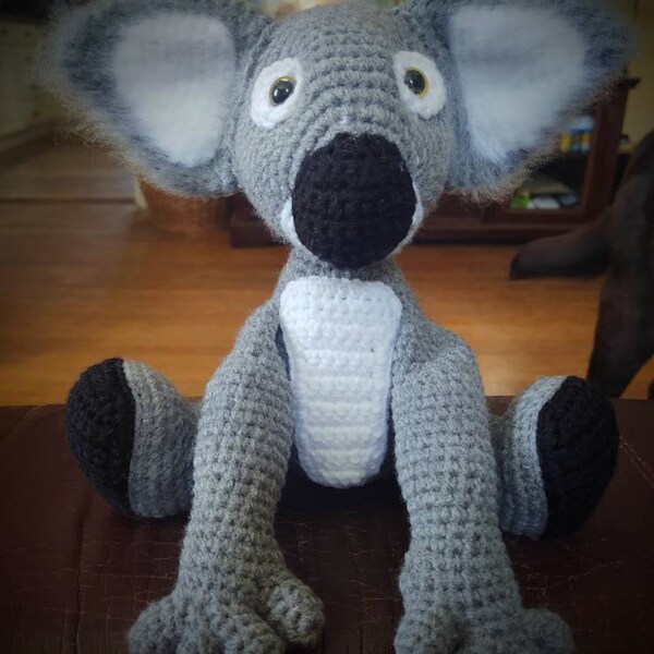 Crochet Koala PATTERN Amigurumi Koala Bear Pattern Pdf Tutorial - BIMBO ...