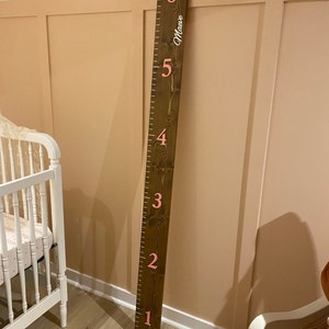 Growth Chart Ruler 3D Playroom Decor Wall Ruler - Etsy